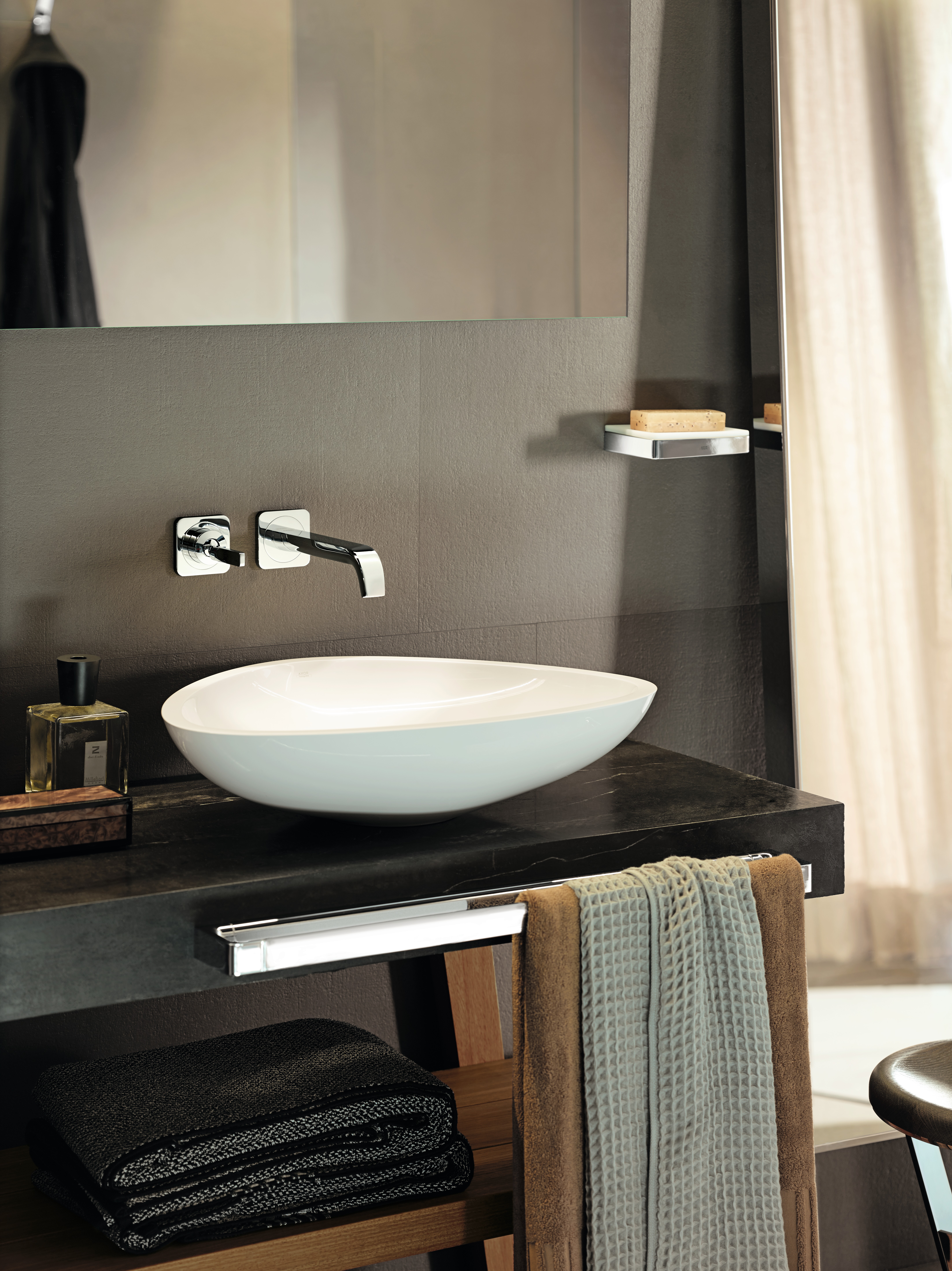 AXOR Citterio E Washbasin mixers: single lever, chrome, Item No. 36106000